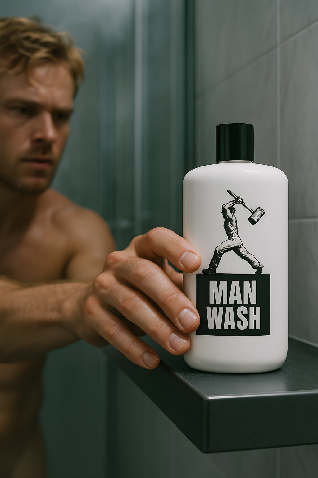 MAN STUFF - "MAN WASH" Shampoo & Body Wash in One - 8oz – J. Ransom LA
