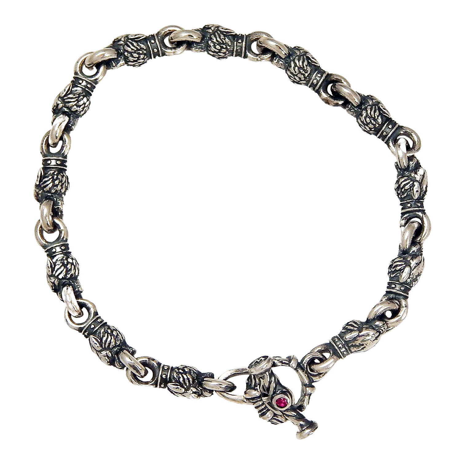 DOUBLE CROSS by Travis Walker - "PANTHER" Link Bracelet – J. Ransom LA