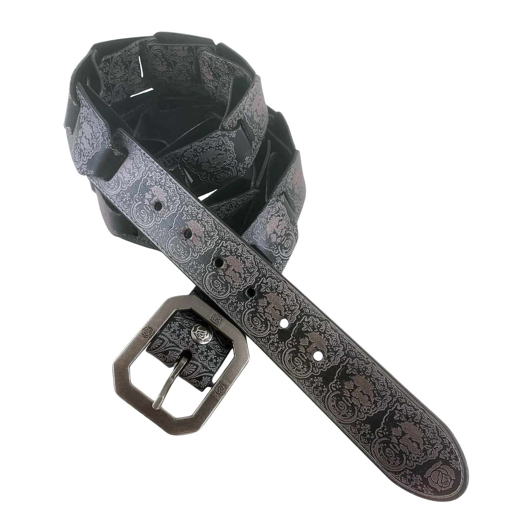TODD BLOOM - "KING OF LEON XVIX" Reversable Belt in Black – J. Ransom LA