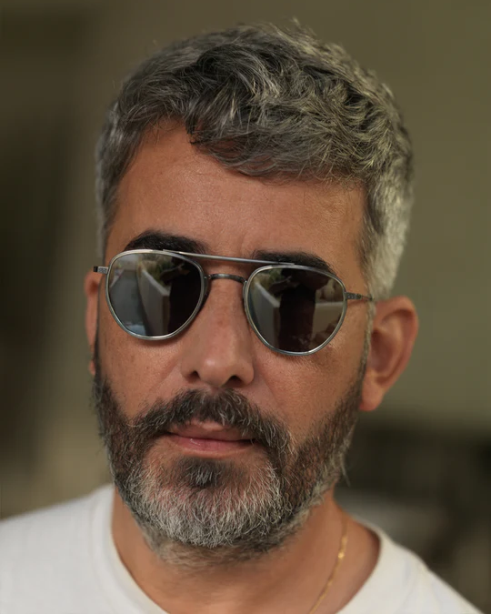 Mr. Leight - "ROKU II S" Limited Edition in Titanium Pewter - Black Mi ...