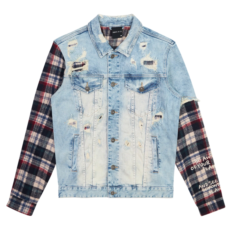 Smoke Rise - "ROTH" Denim and Flannel Jacket – J. Ransom LA